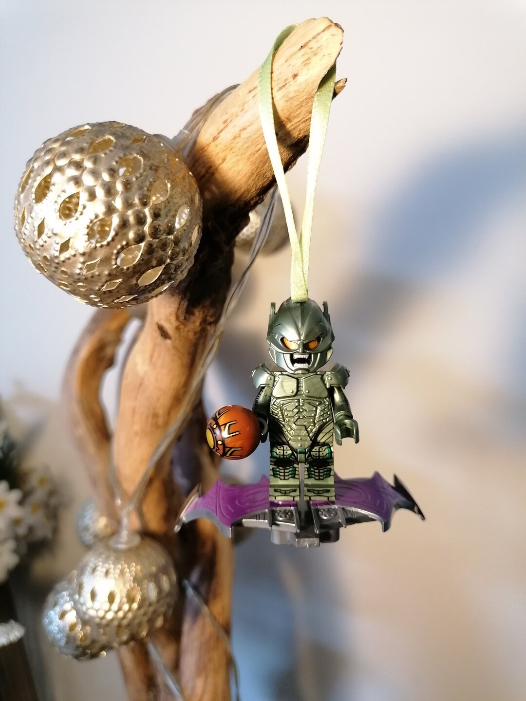 Disney Marvel Spiderman Green Goblin Christmas Decoration Figure ...