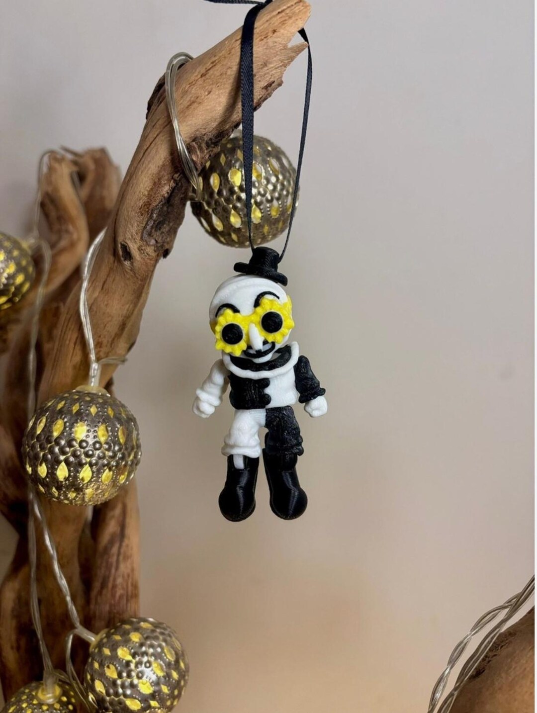 Terrifier Art the Clown Christmas Decoration Figure, Halloween, Horror ...