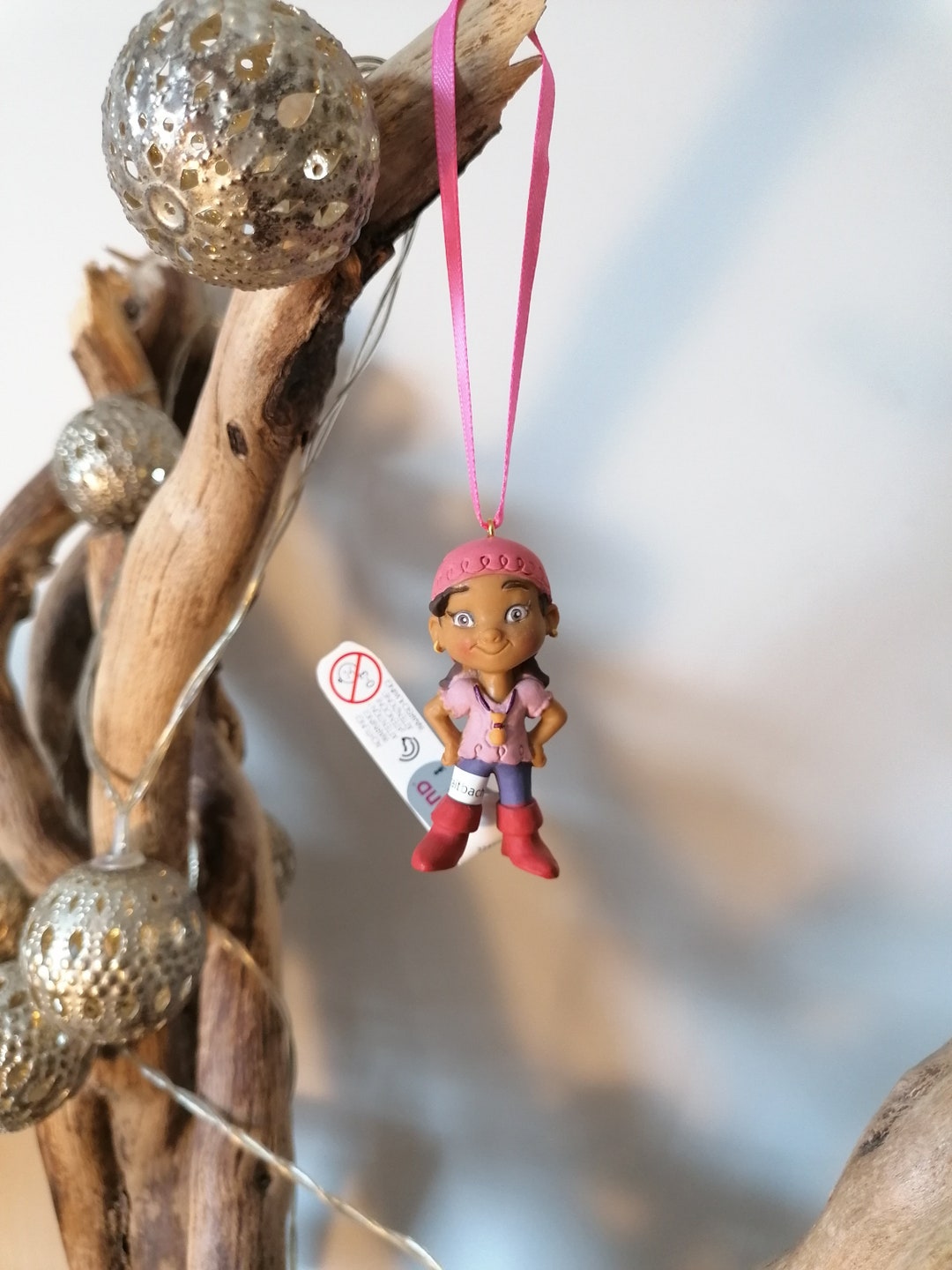 Disney Peter Pan Christmas Decoration Figure, Ornament Bauble, Disney ...