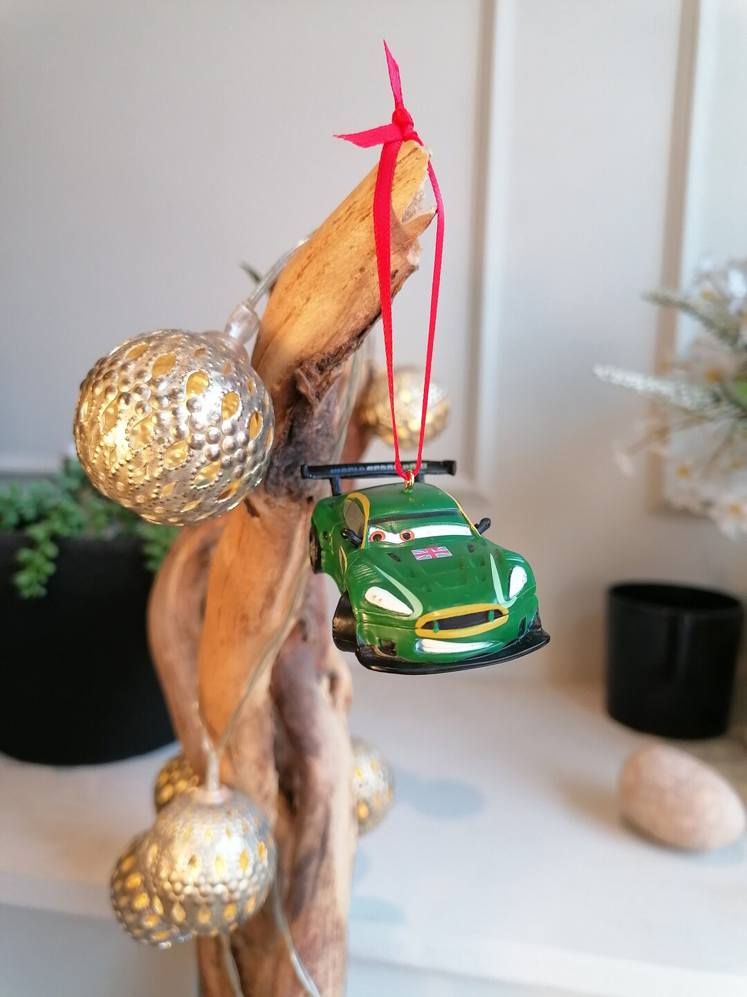 Disney Cars Lightning Mcqueen Christmas Decoration Figure, Ornament ...