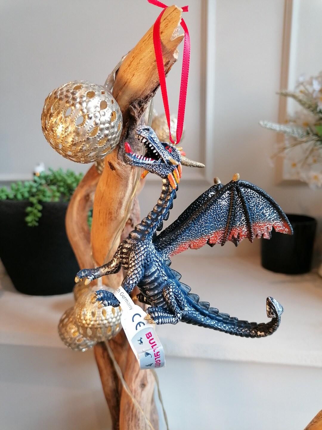 Disney Dragon Christmas Decoration Figure, Ornament Bauble, Disney ...