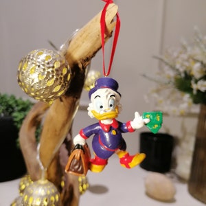 Disney Duck Tales Scrooge Mcduck Christmas Decoration Figure, Hanging ...