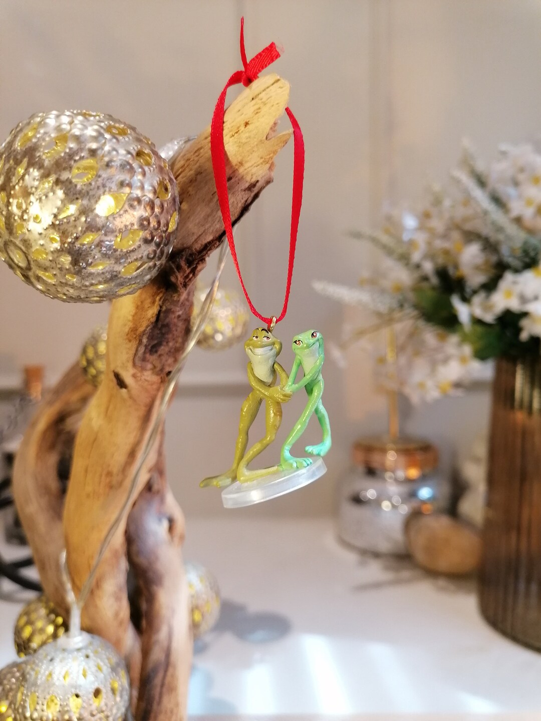 Disney Princess and the Frog Christmas Decoration Figure, Ornament ...