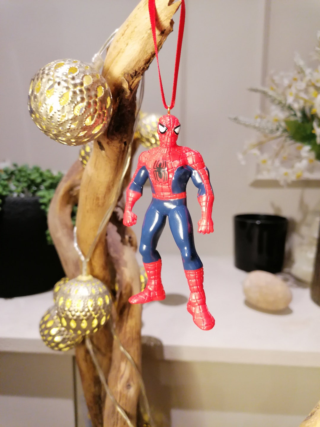 Disney Marvel Spiderman Christmas Decoration Figure, Bauble, Disney ...