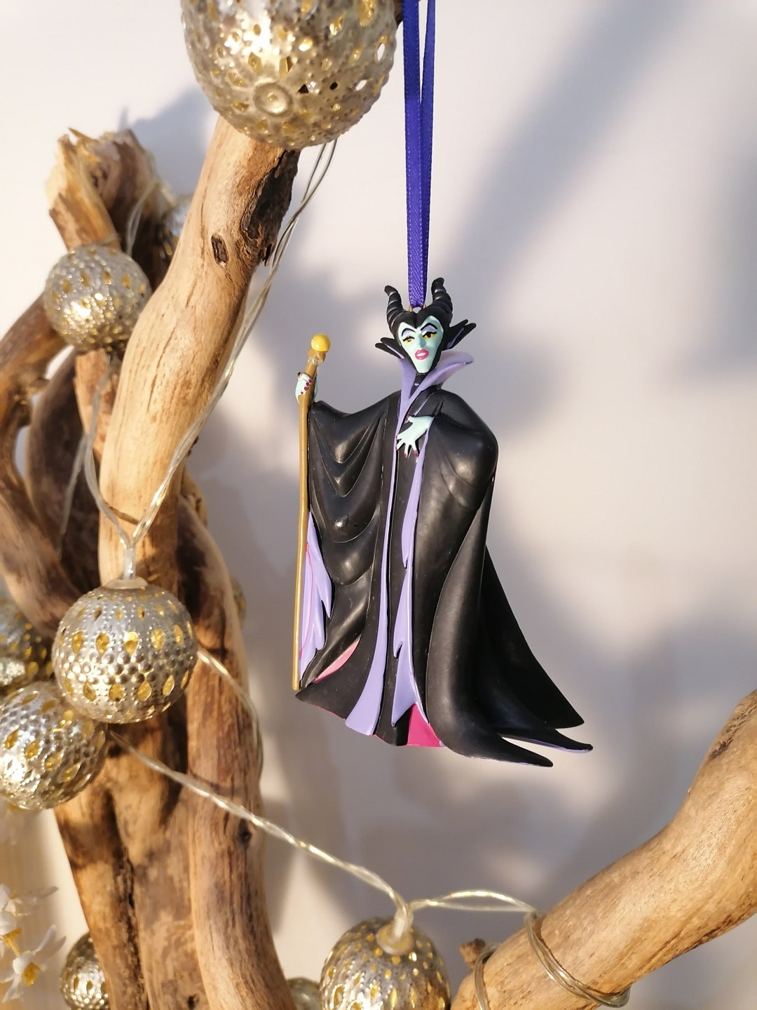 Disney Sleeping Beauty Maleficent Christmas Decoration Figure, Ornament ...