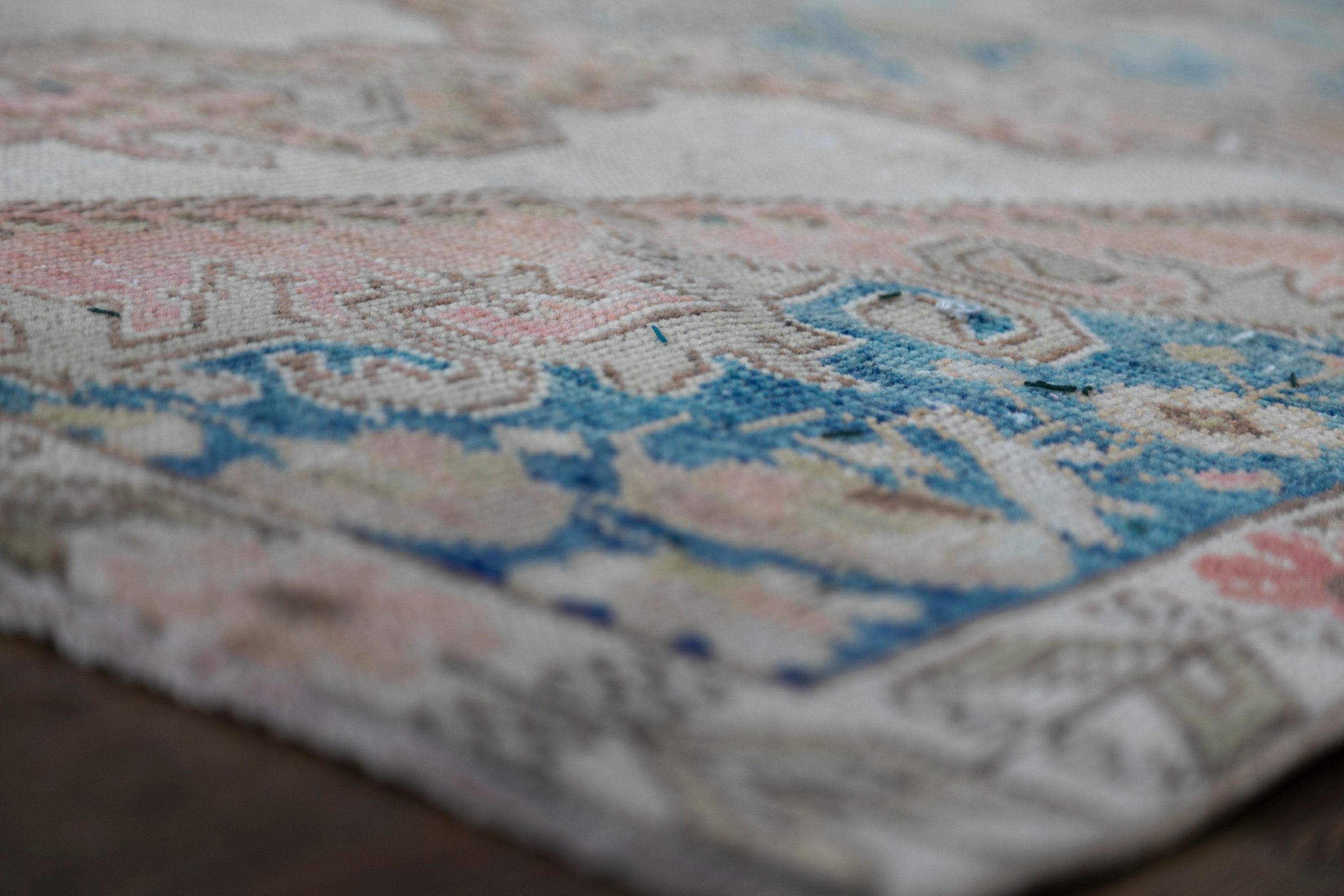 Turkish Handmade Rug Aesthetic Vintage Rug Braided 75 Years Old Turkish ...