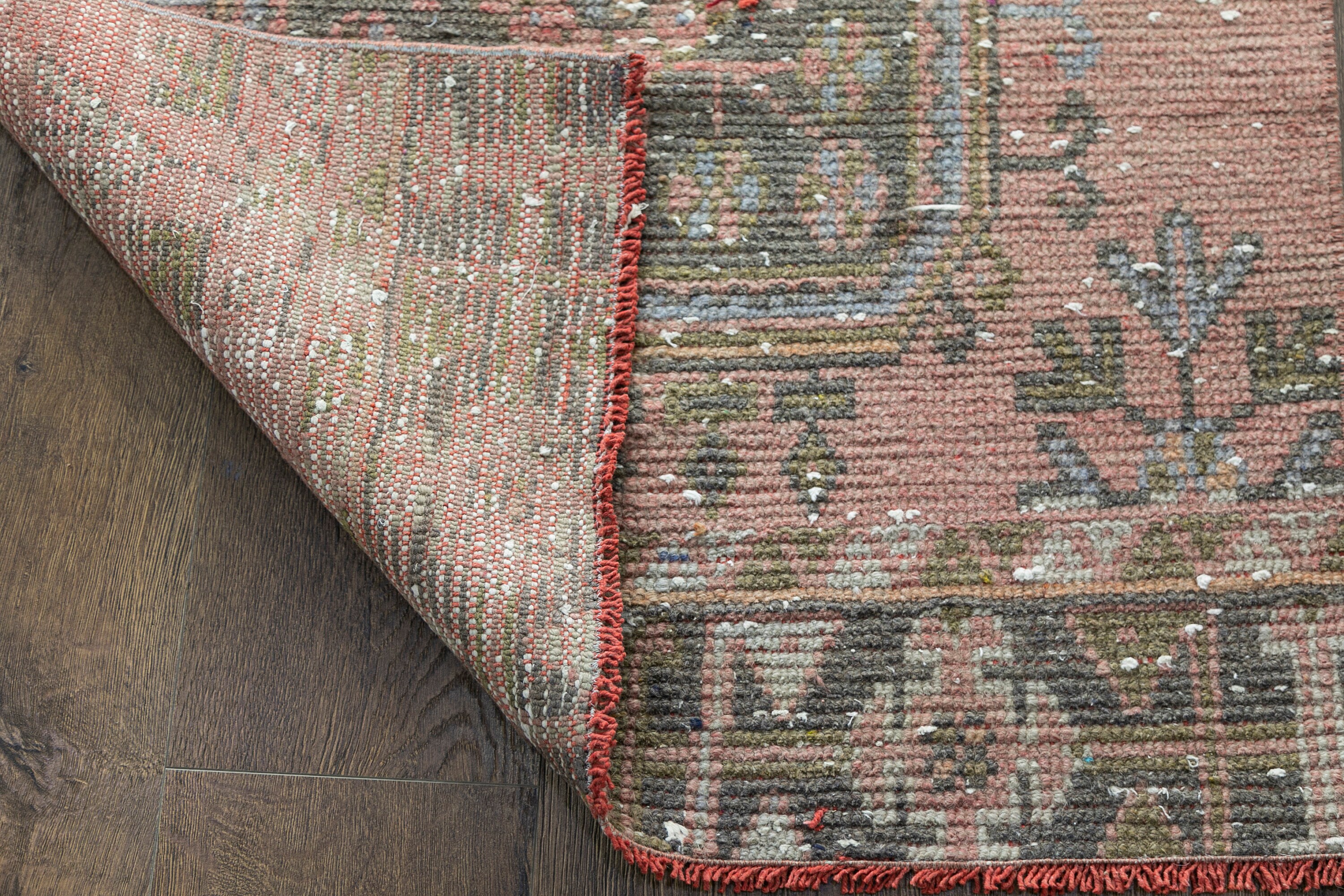 Turkish Handmade Area Rug Boho Decor Rag Rug Vintage Rug Housewarming ...