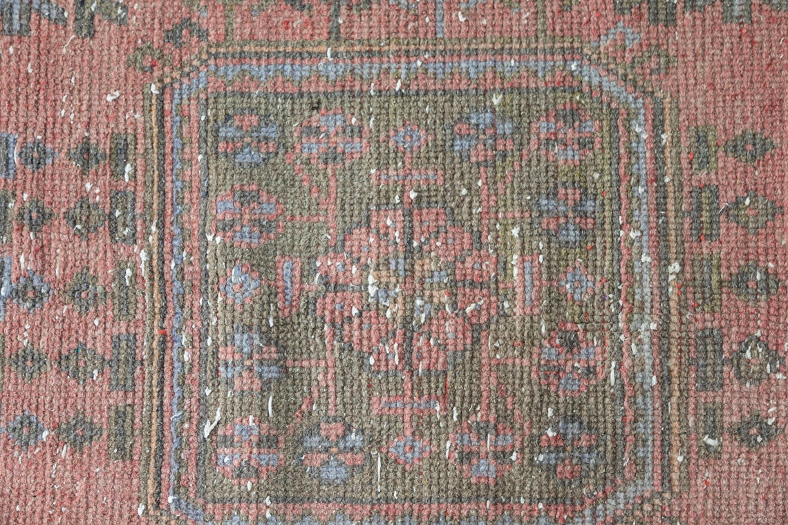 Turkish Handmade Area Rug Boho Decor Rag Rug Vintage Rug Housewarming ...