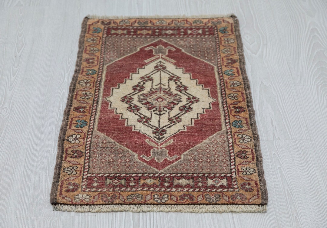 Turkish Retro Rug Vintage Turkish Handwoven Rug Oushak Turkish ...