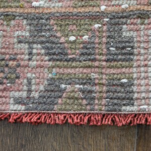 Turkish Handmade Area Rug Boho Decor Rag Rug Vintage Rug Housewarming ...