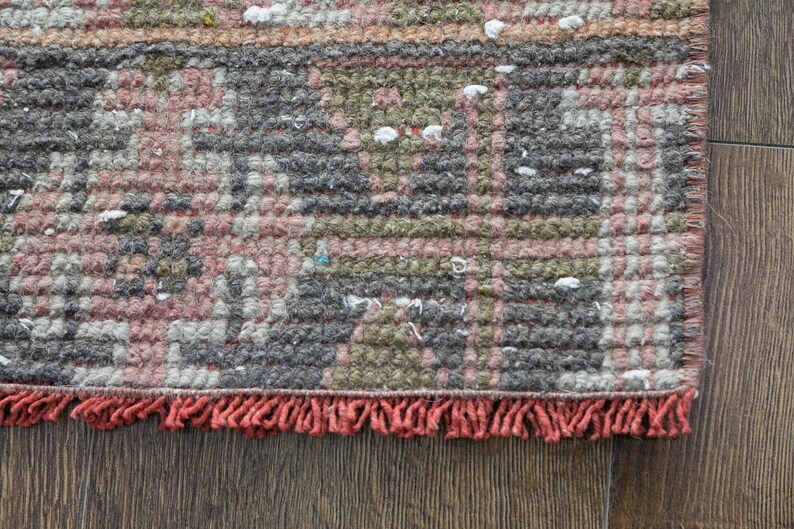 Turkish Handmade Area Rug Boho Decor Rag Rug Vintage Rug Housewarming ...