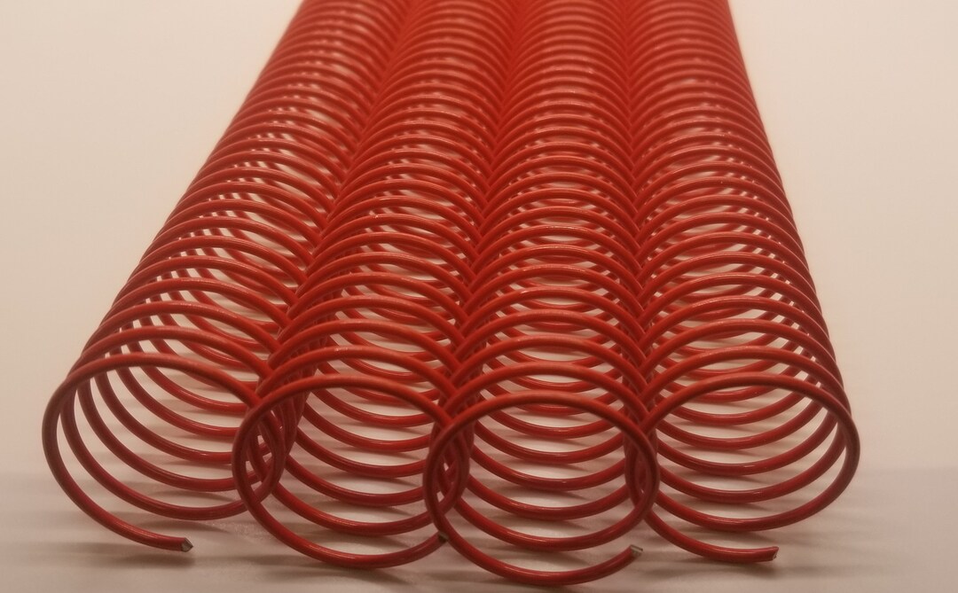 1 Piece of 28mm X12" #4 Spiral Wire, Coil Binding, Replacement Coil ...