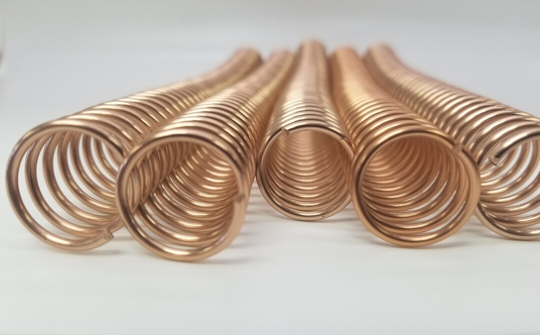 1 of Piece of 18mm X9.5" #4 Princess Aluminum Solid Spiral, Replacement ...