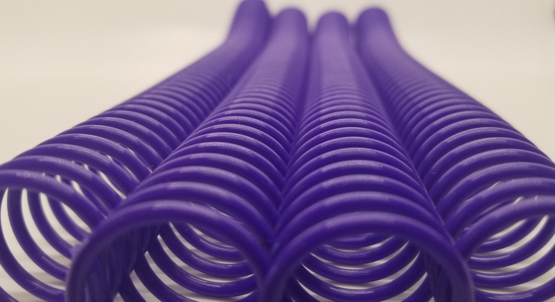 2 Pieces of 7/8 X12 4 Plastic Spirals, Notebook Coil, Replacement Coil ...