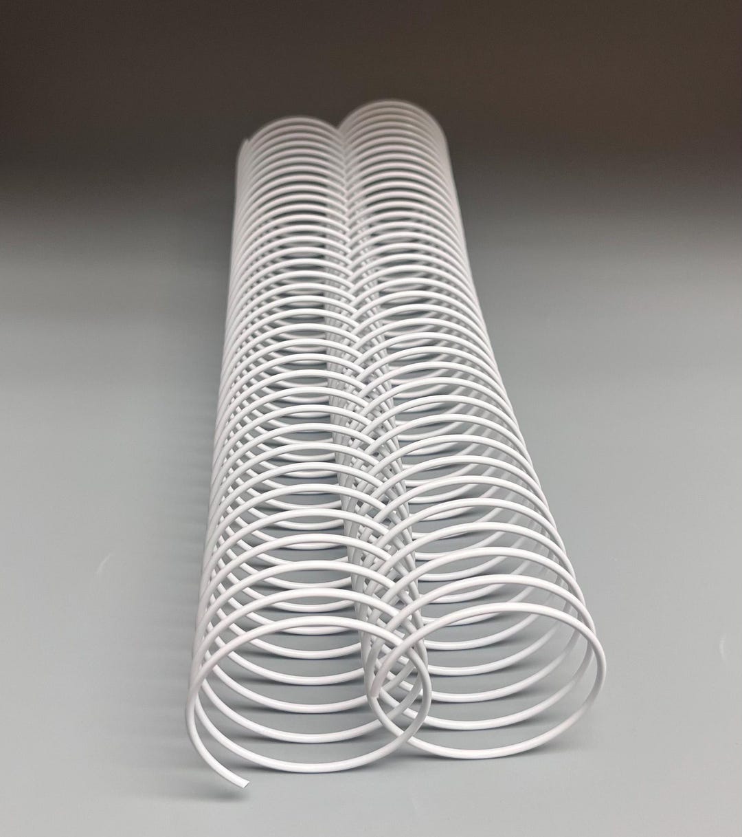 1 Piece of 2" X12" #3wo White Wire Spiral Coil, Replacement Coil ...