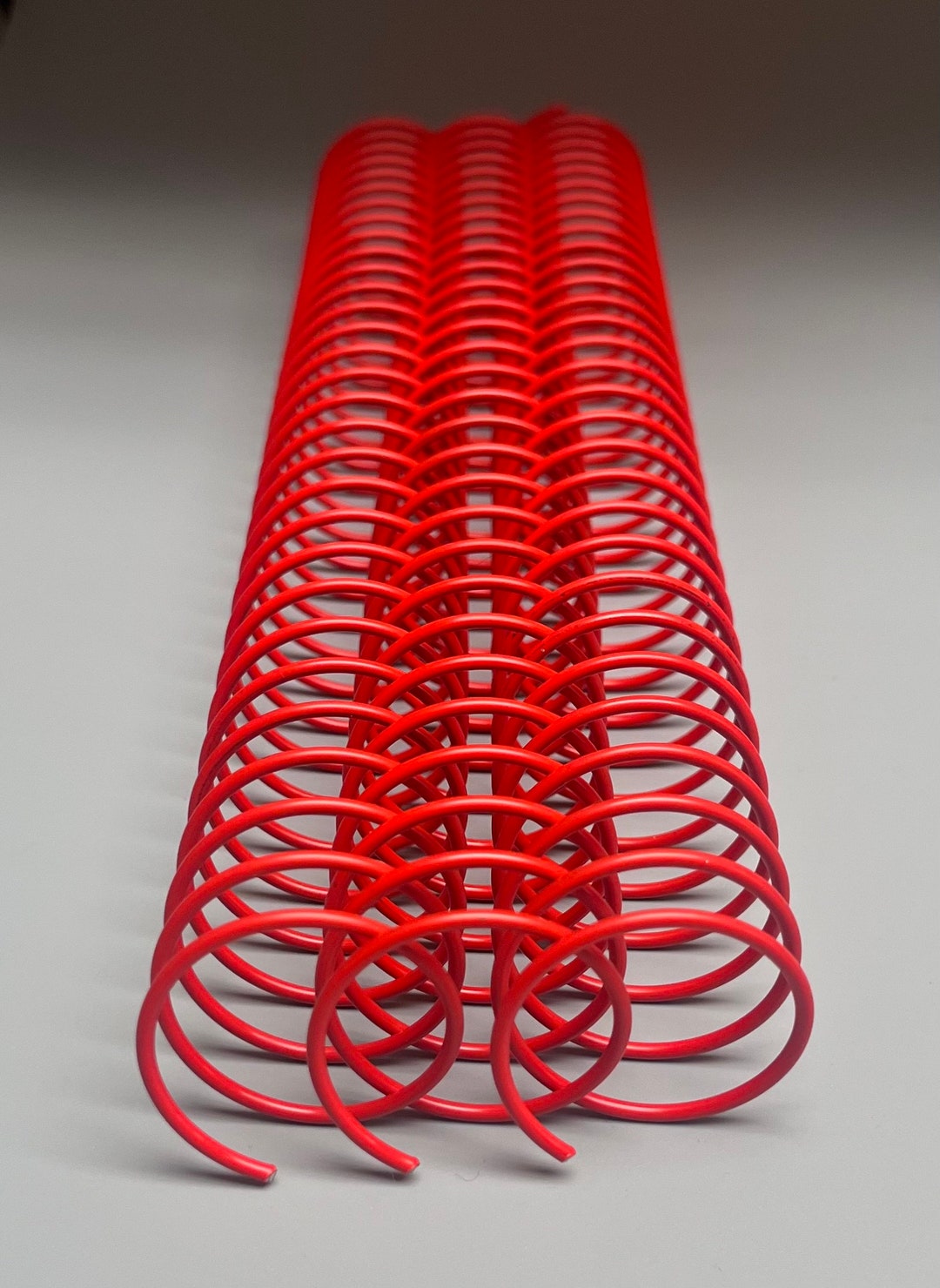 1 Piece of 13/16 X12 2.5 Red Wire Spiral Coil, Replacement Coil ...