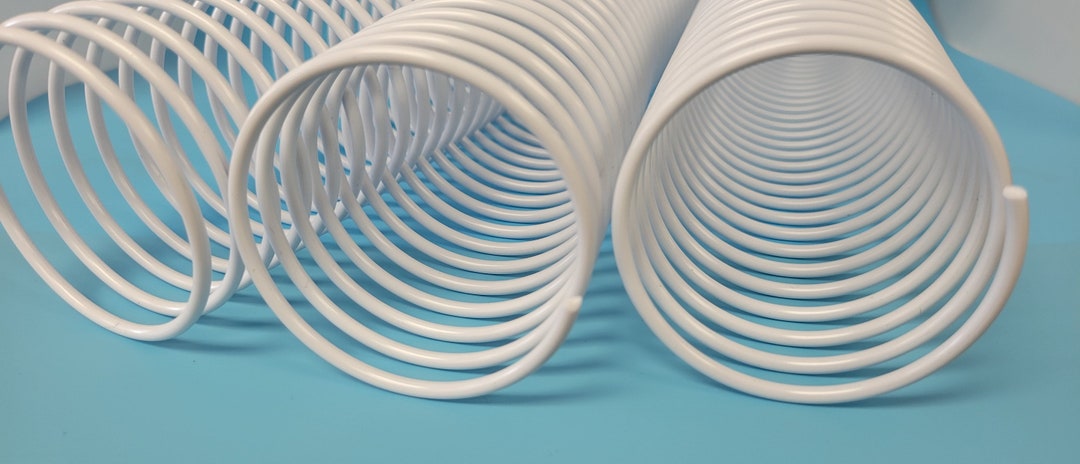 1 Piece of 21/2 X12 2.5 Spiral Plastic Coil - Etsy