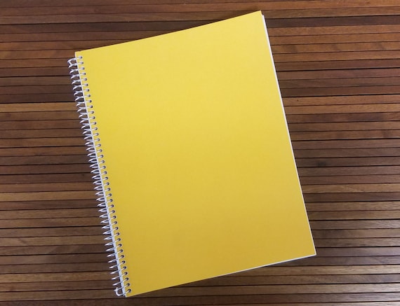 Sketchbook Spiral Bound Sketchbook Aluminum Spiral Coil | Etsy