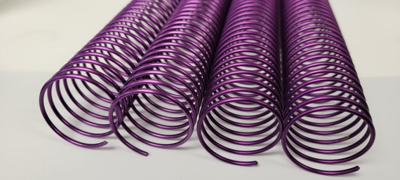 Paper Spiral Coil DIY bookbinding PEL Rainbow Spiral 1 piece of 33mm ...