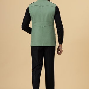 Hunting Style Moss Green Tweed Half Jacket - Etsy