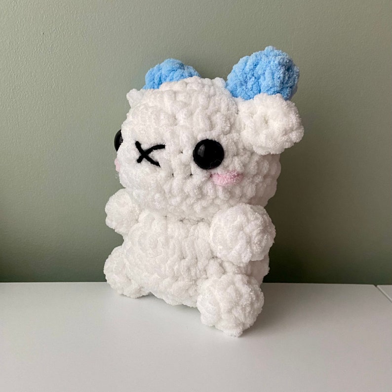 Ramses UNC Mascot Ram Handmade Crochet Amigurumi Stuffed Animal Plushie ...