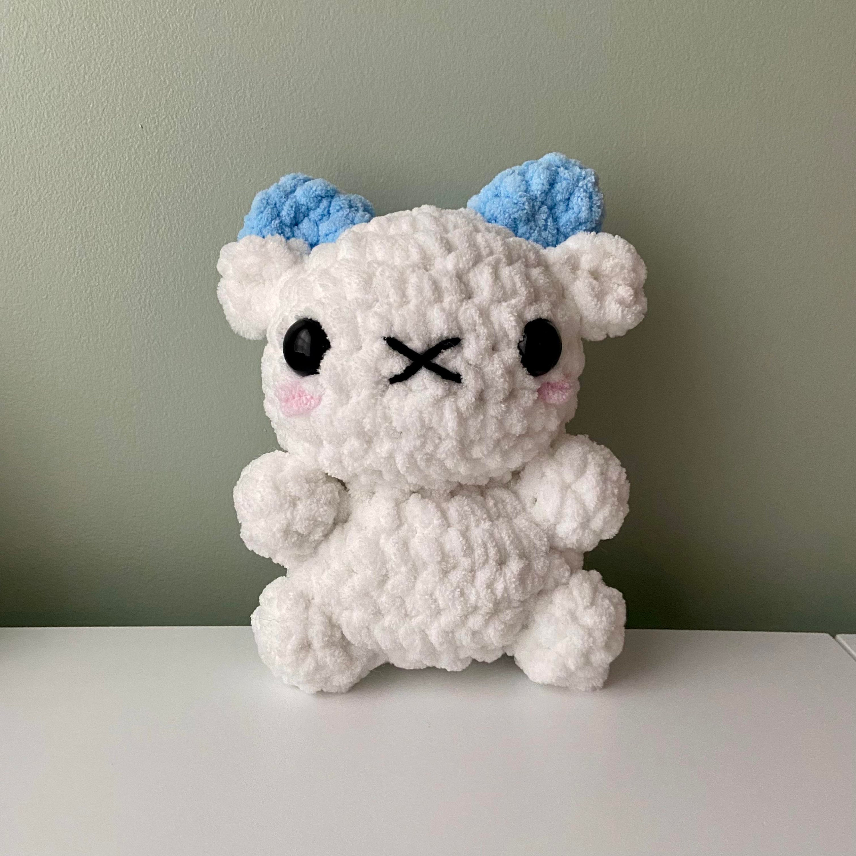 Ramses UNC Mascot Ram Handmade Crochet Amigurumi Stuffed Animal Plushie ...