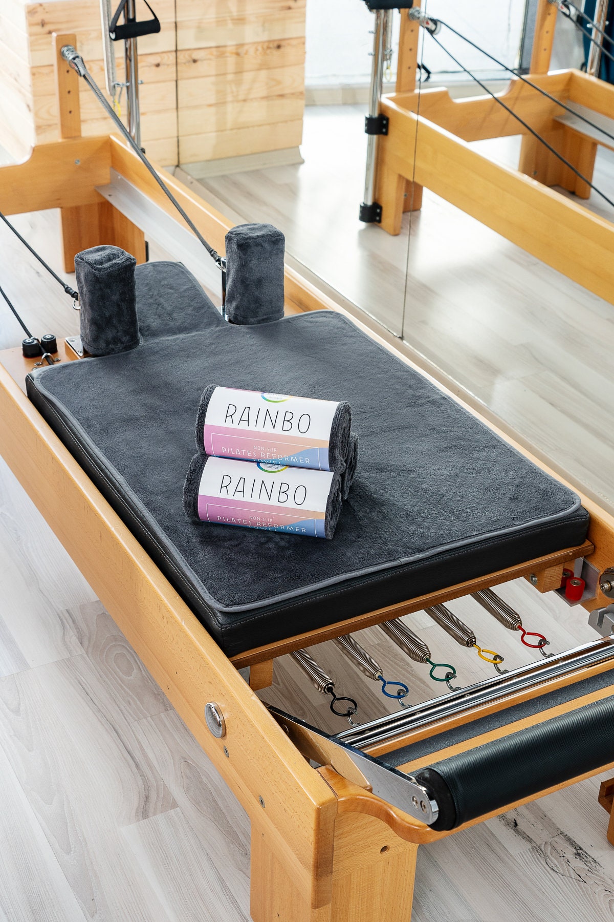 Pilates Reformer Towel Non-Slip Surface Navy Blue Pilates | Etsy