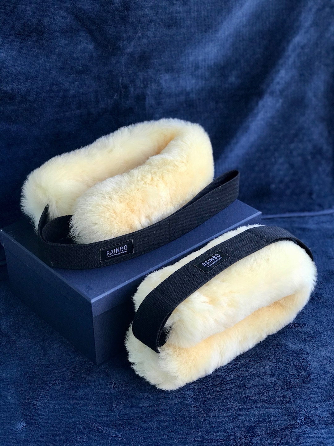 Sheepskin Fuzzie Straps for Pilates Cadillac (pair), Pilates Straps ...