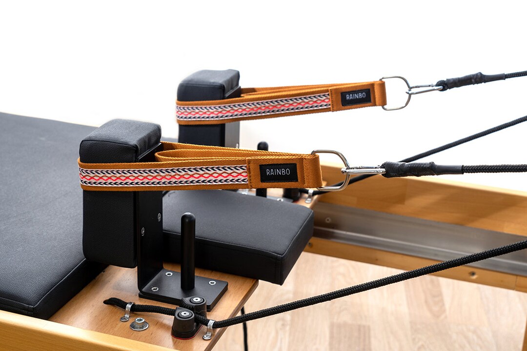 Pilates Double Loop Set, Individual Print Pilates Accessory, Reformer ...