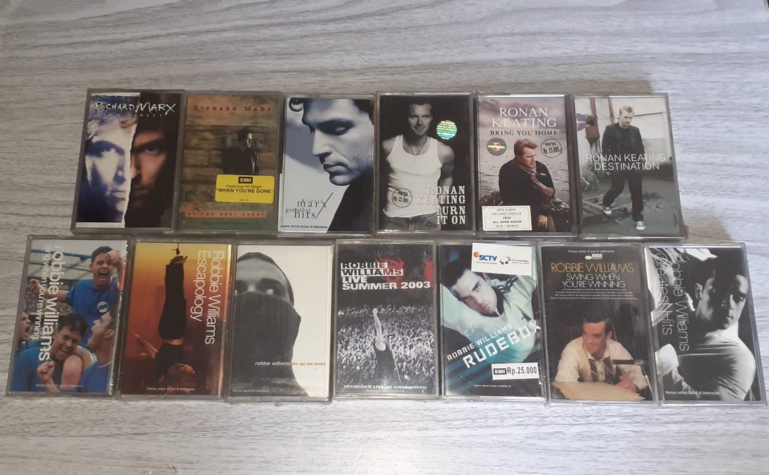 Richard Marx - Ronan Keating - Robbie Williams - Cassette Tape - Etsy