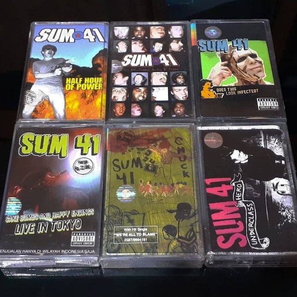 Sum 41 Cassettes - Etsy