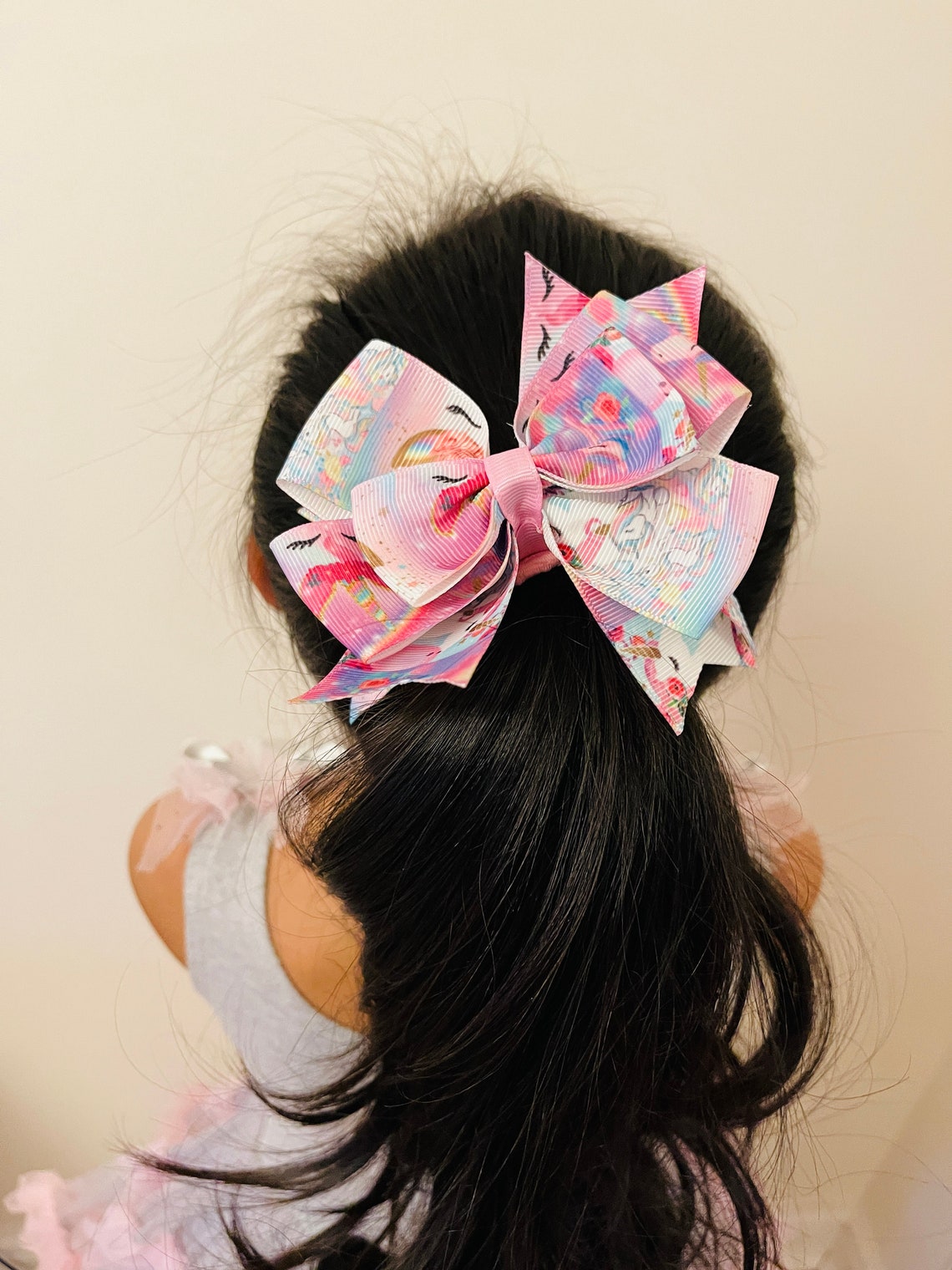 4.5 Inch Layered Bobbles/girls Bobbles/hair Bobbles/girls - Etsy