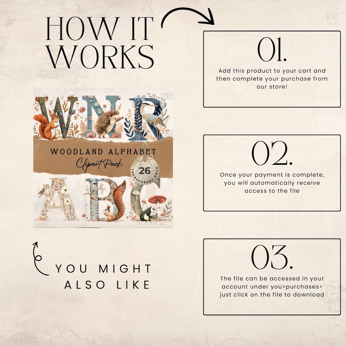 Woodland Number Clipart - Cute Animal Numbers | Woodland Animals Number ...