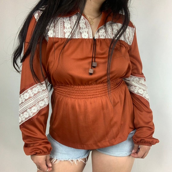 Vintage prairie blouse - Gem