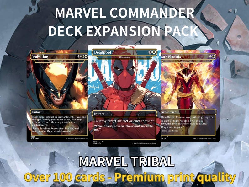 Marvel Commander Deck Adventure Time Commander Deck Marvel Commander Deck MTG Commander Deck MTG ...