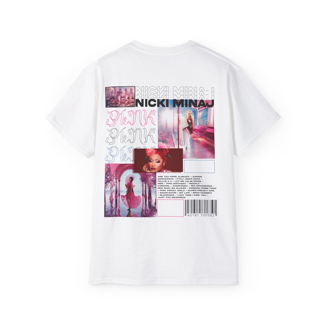 Nicki Minaj / Nicki Minaj Album T-shirt / Pink Friday 2 Album / Nicki ...