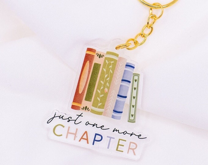Arthur Library Card Bookish Keychain Book Nerd Key Ring Gifts for Book ...