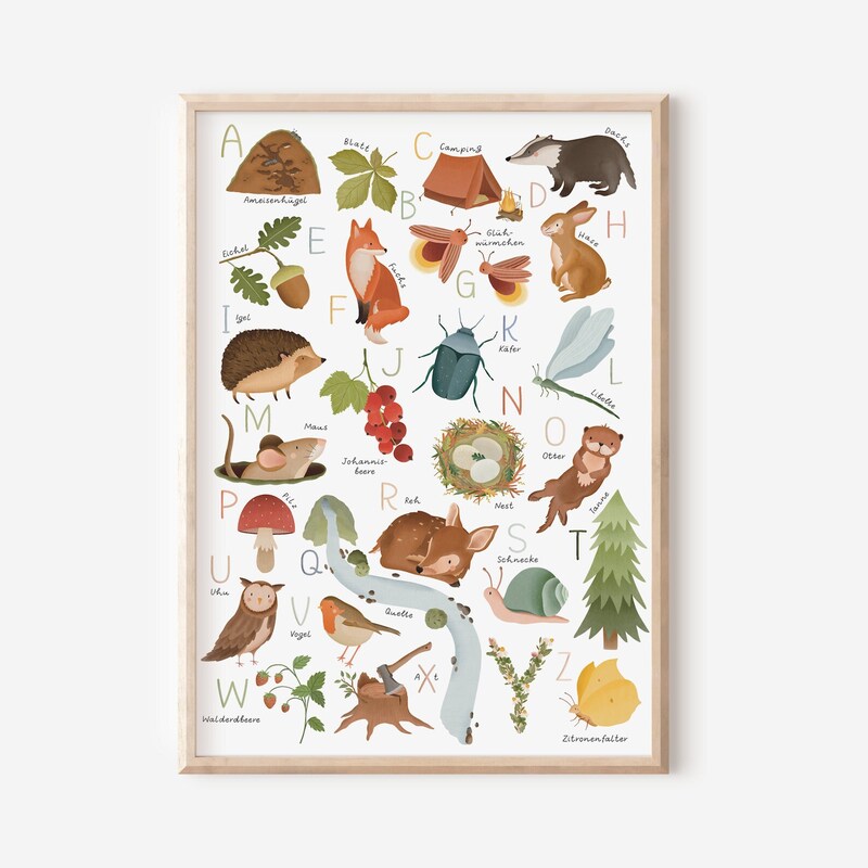 Forest Animals - Etsy UK