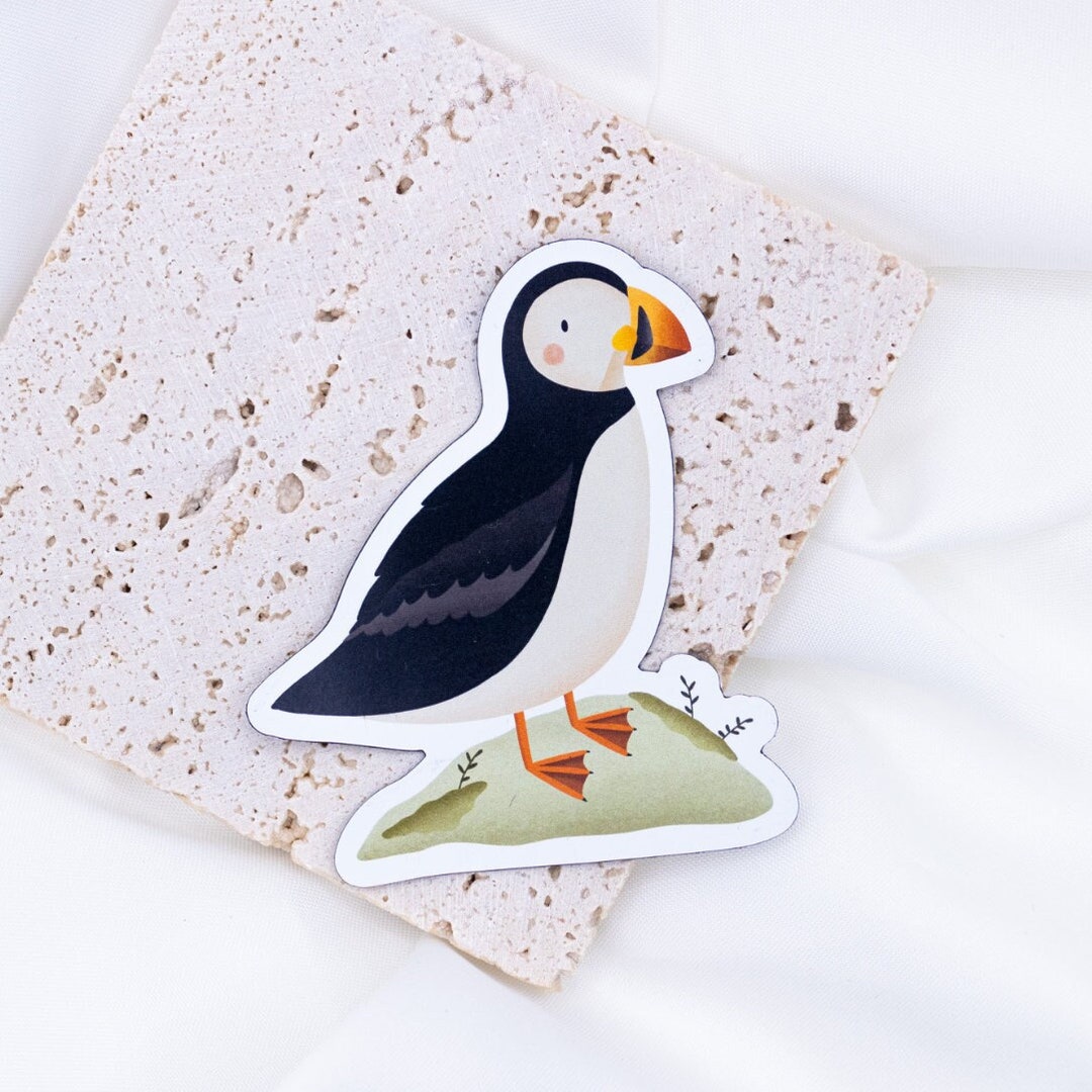 Magnet Puffin Bird Iceland Fridge Magnet Puffin - Gift Birthday ...