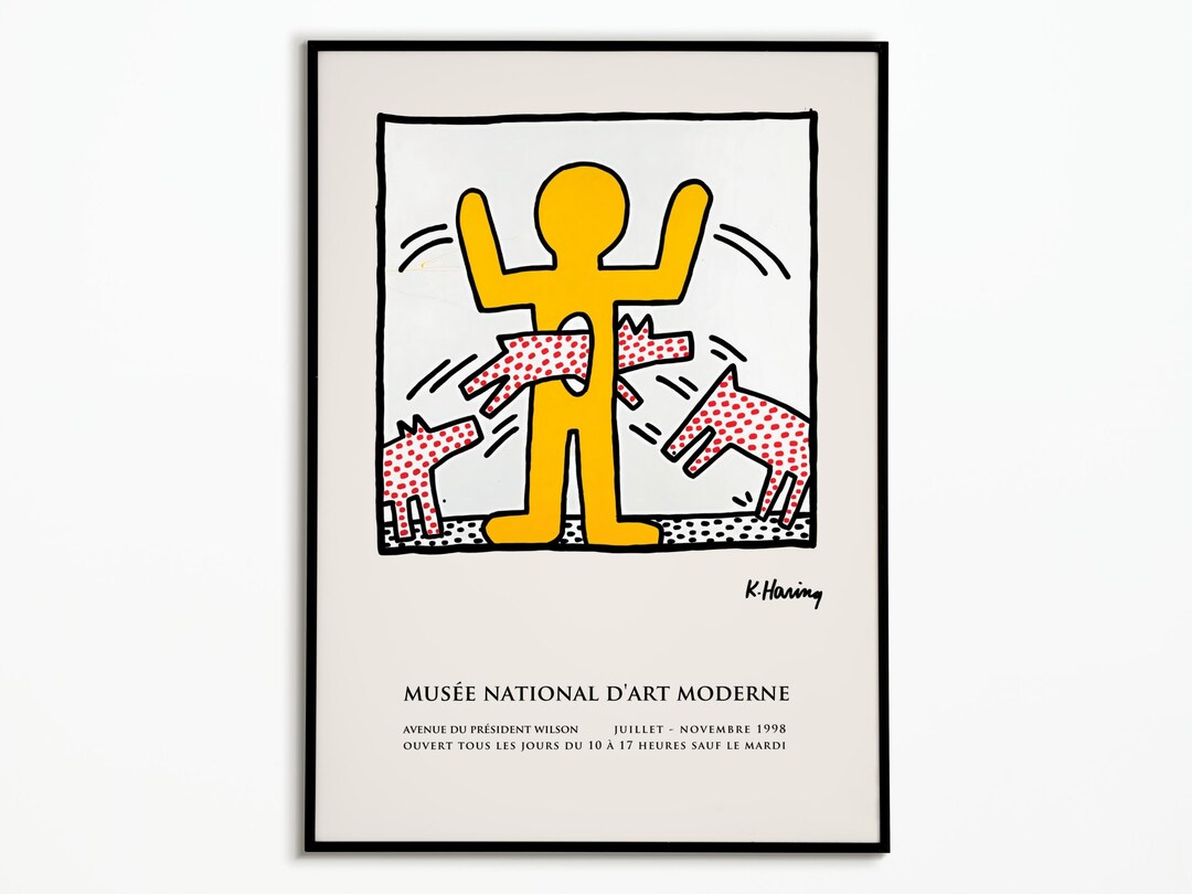 Keith Haring Poster | Keith Haring Poster | Decorative Poster | Art ...