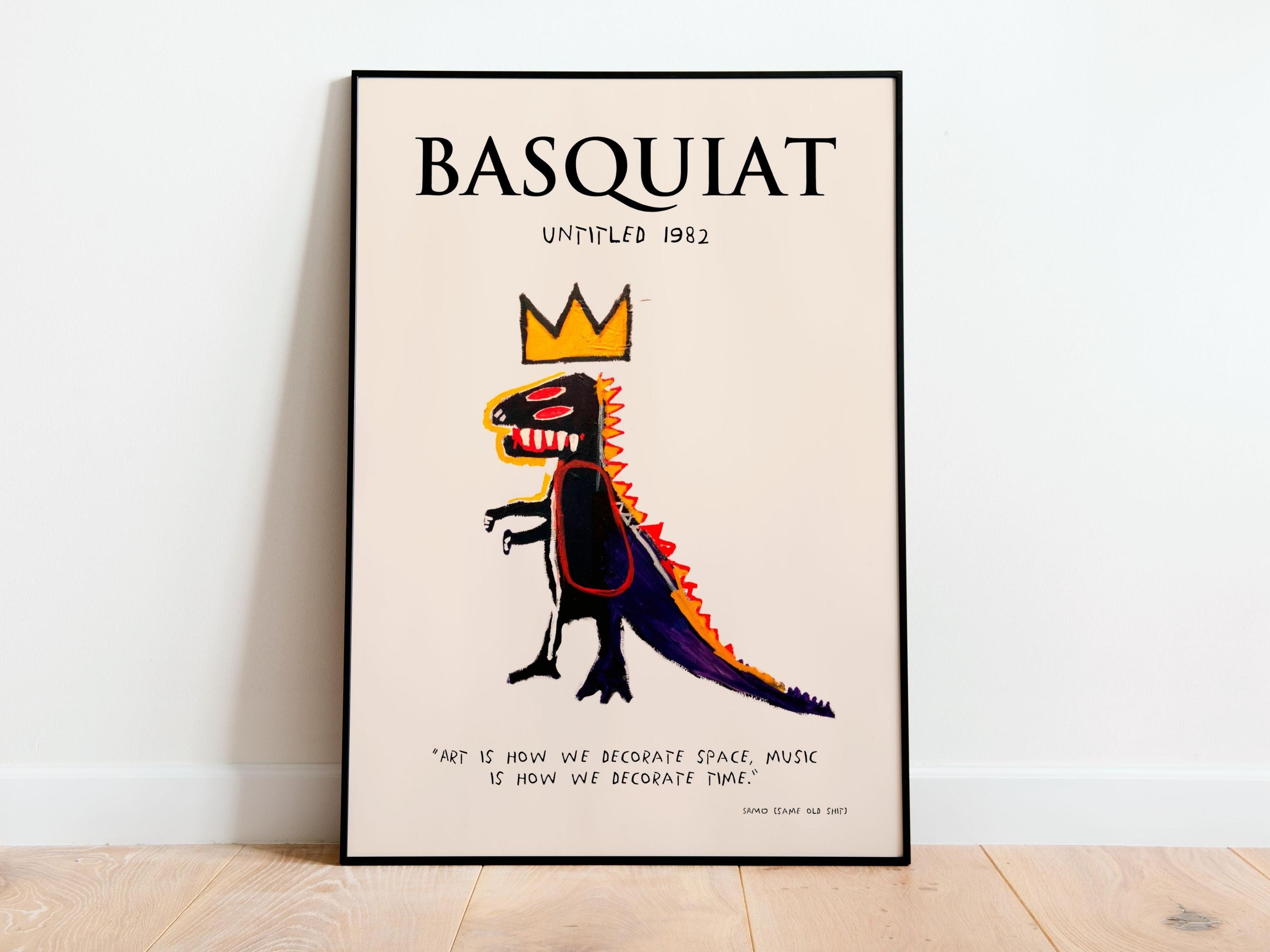 Poster Jean Michel Basquiat 1982 Poster Basquiat Poster | Etsy UK