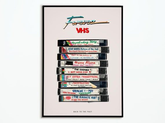 Vintage VHS Movie Poster Poster Film 80's Post VHS - Etsy