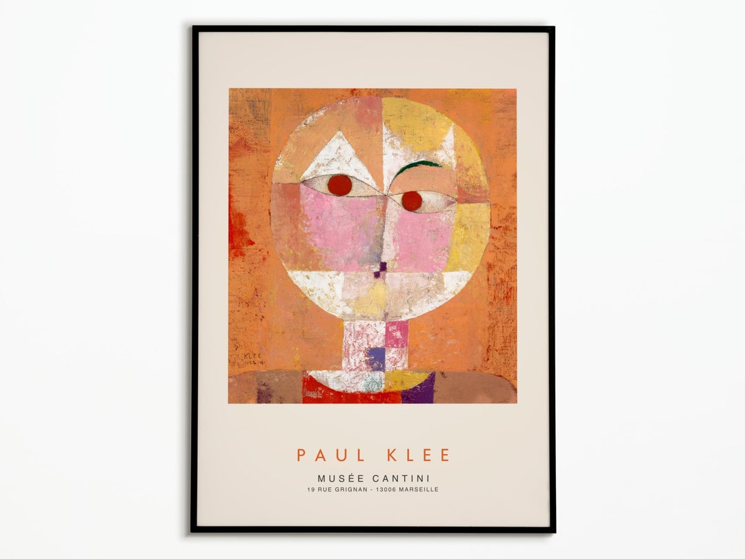 Paul Klee Poster | Exhibition Poster Paul Klee | Decoration Poster ...