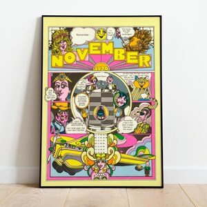 1970s Style Poster | 70's Style Poster | Decorative Poster | Art Poster ...