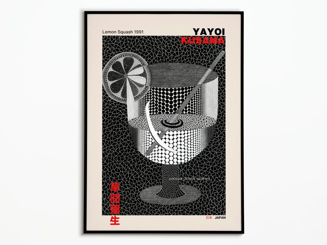 Yayoi Kusama Poster | Yayoi Kusama Poster | Decorative Poster | Art ...