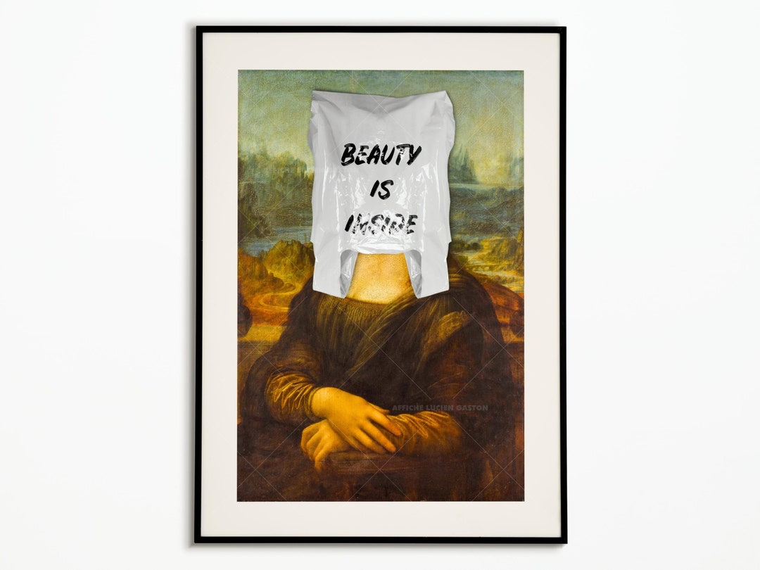 Mona Lisa Poster | Leonardo Da Vinci Poster | Da Vinci Poster ...
