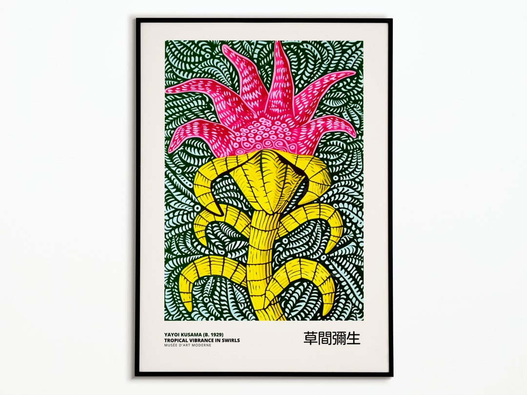 Yayoi Kusama Poster, Yayoi Kusama Poster, Decoration Poster, Art Poster ...