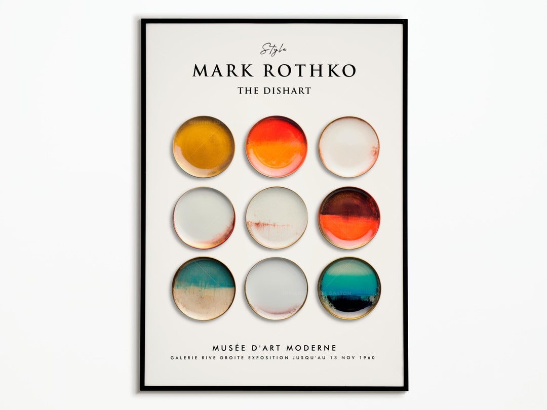 Poster Mark Rothko Poster Mark Rothko Decoration Poster - Etsy Australia