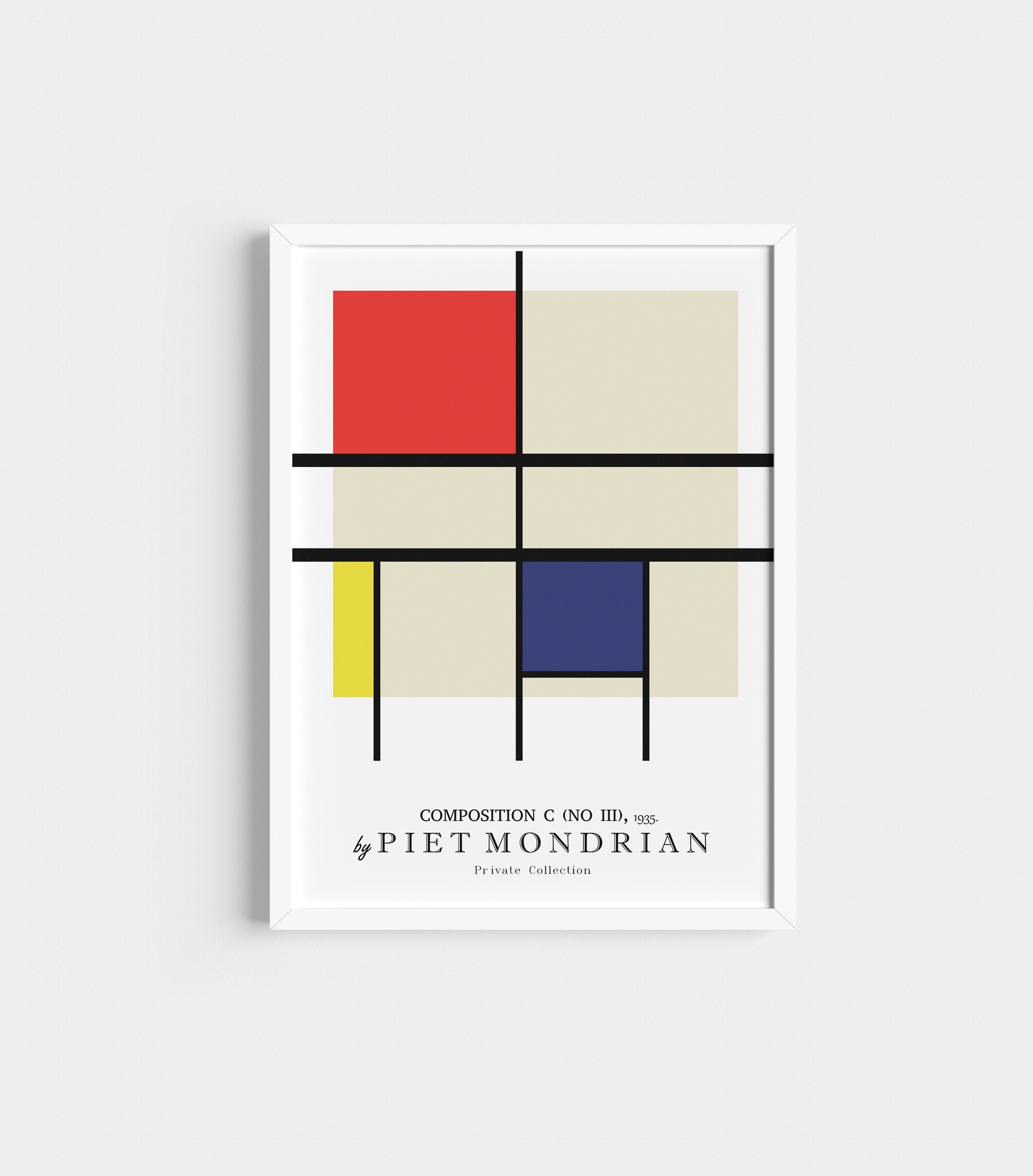 Piet Mondrian, Impresión de composición, Cartel de Piet Mondrian, Arte ...