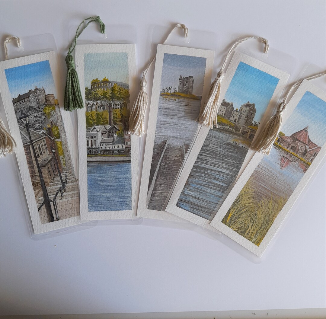 Original Hand Painted Bookmarks of Scottish Scotland Landscapes ...